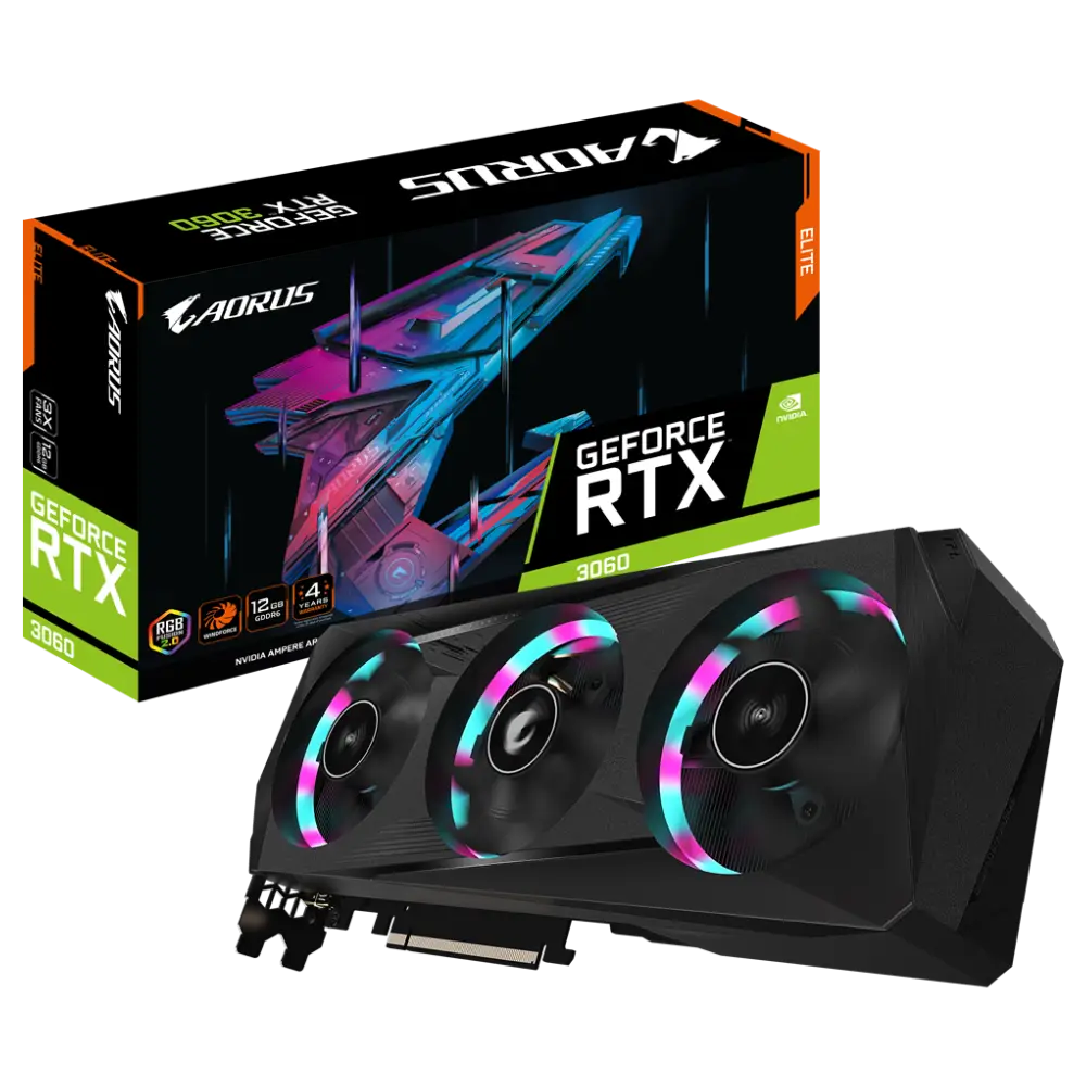 Gigabyte AORUS GeForce | RTX 3060 Elite in Kuwait